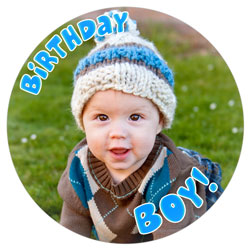 Birthday Boy! Round Birthday
